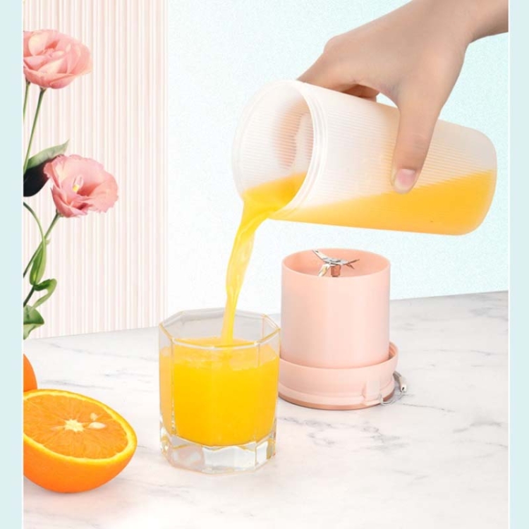 LGZ-1 500ml 50W 4 Blades Electric Portable Juicer Rechargeable Juice ...