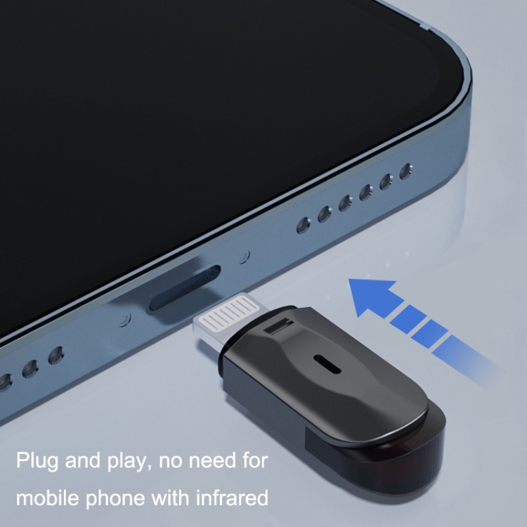 R10 전화 스마트 적외선 송신기 학습 유형 장거리 원격 제어 인터페이스 마이크로 Usb