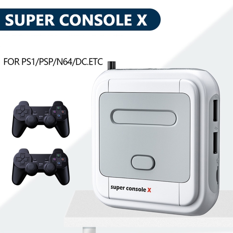 Super Console X 256G 50000+ Games Wired 4K HD 3D Double Game Console ...
