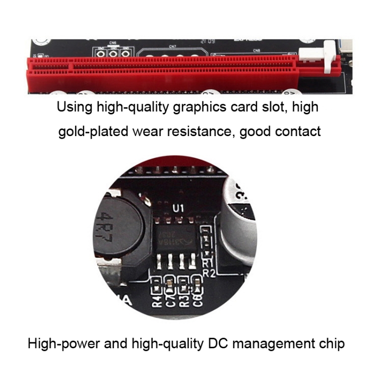 PCI-E Extended Line X1 To X16 Rotor Card External Graphics Card ...