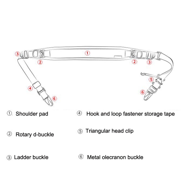 Quick Release 1000D Messenger Rope Functional Modular Expandable Single ...