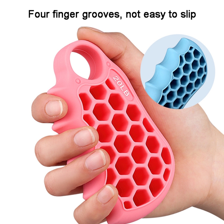 Honeycomb Elastic Finger Exerciser Hand Grip Strengther Training Grip ...