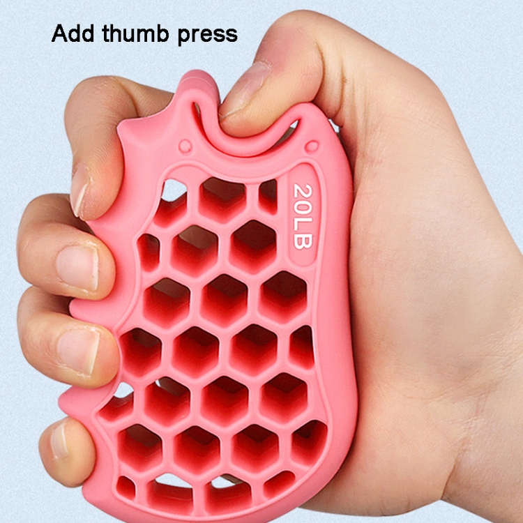 Honeycomb Elastic Finger Exerciser Hand Grip Strengthener Training Grip ...