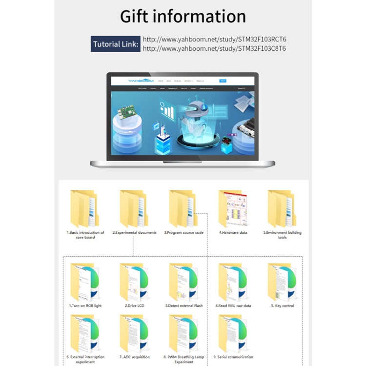 Yahboom Mcu Rct6 Development Board Stm32 Experimental Board Arm System Core Board Specification