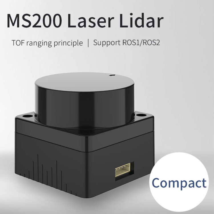 Yahboom Lidar ROS2 Robot SLAM Mapping Navigation Ranging TOF(MS200)