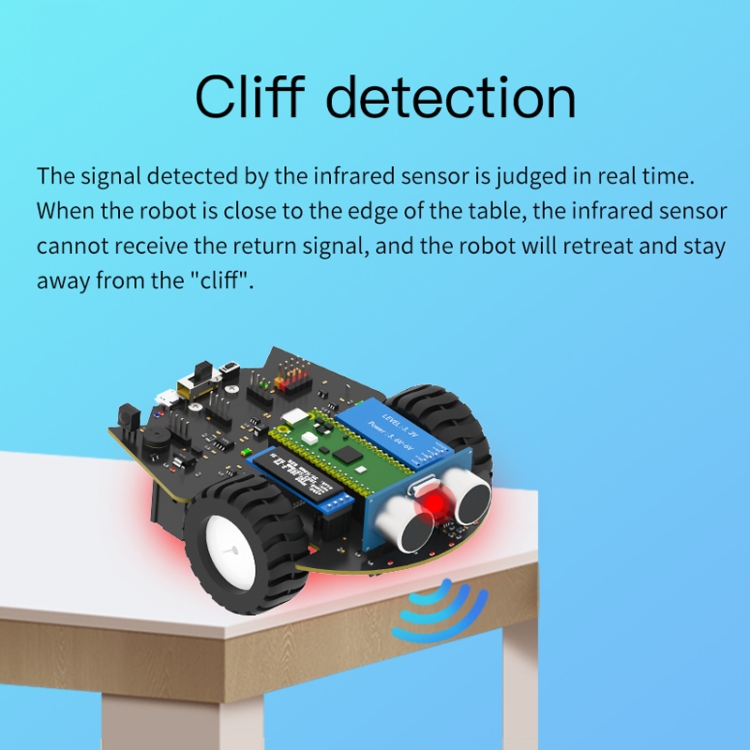 Yahboom Python 프로그래밍 스마트 자동차 개발 보드 키트 Raspberry Pi Picopico Robot용