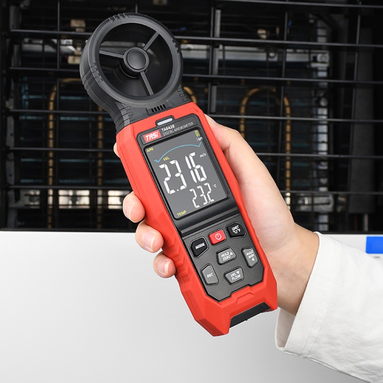 TASI TA642C เครื่องวัดความเร็วลมดิจิตอลแบบพกพา Air Volume Tester