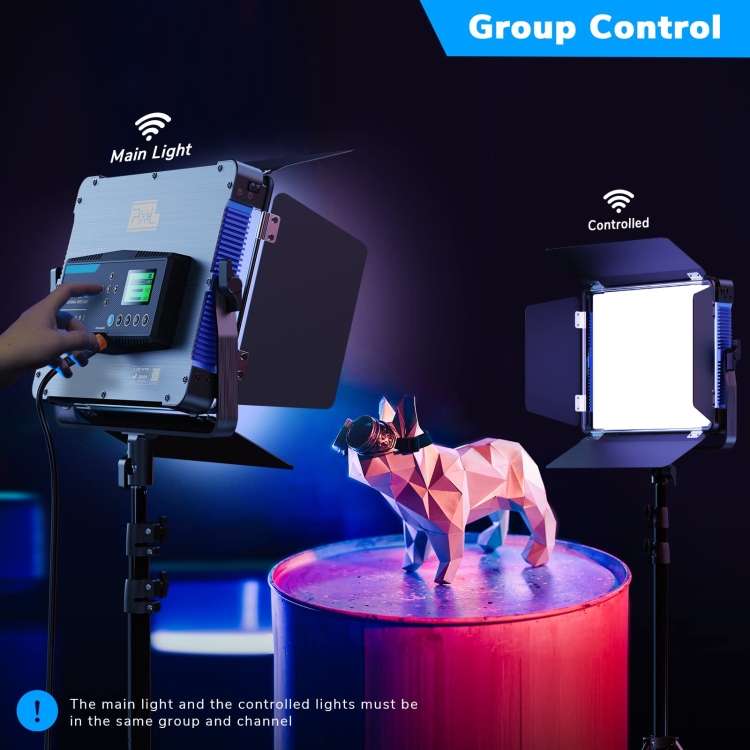 Pixel P80 Rgb 풀 컬러 Led 채우기 라이트 App 원격 제어 태블릿 사진 라이브 사진 소프트 라이트 분위기 조명