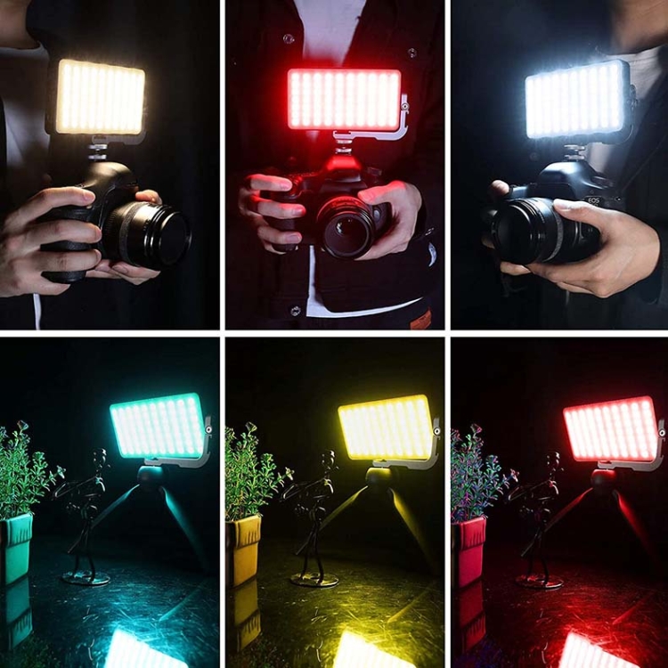픽셀 G3 평면 패널 Rgb 필 라이트 핸드헬드 사진 카메라 디머블 데스크탑 미니 포켓 램프세트