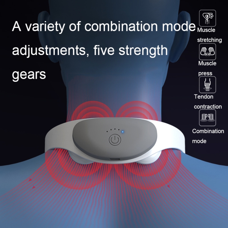 Cervical Spine Massager TENS Microcurrent Pulse Hanging Neck Massage ...
