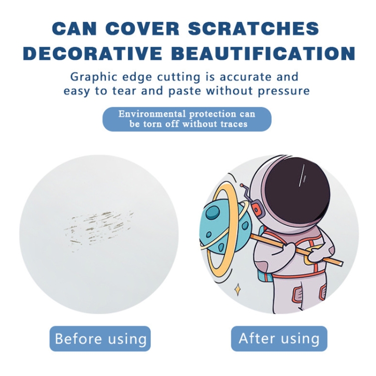 Luminous Astronaut Stars Moon Switch Stickers Children Room Luminous ...