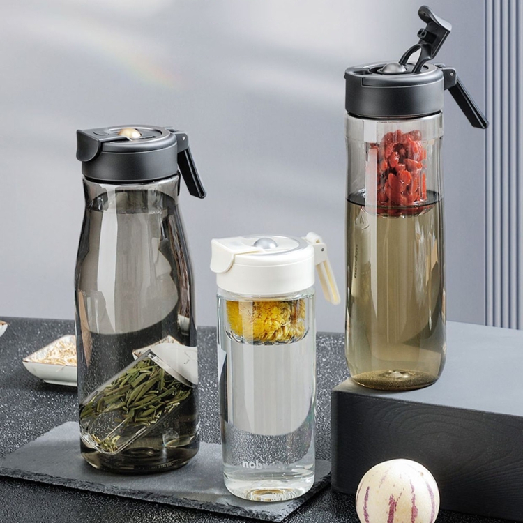 Nobvan Magic Ball Magnetic Bomb Tea Warehouse Спортивная чашка большой емкости из тритана, стиль ...