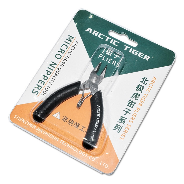 ARCTIC TIGER AT-150 Diagonal Mini Palm คีมตัดสแตนเลสเครื่องประดับทำ ...