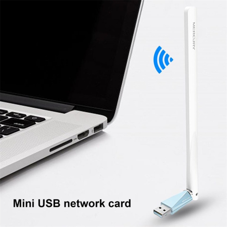 MERCURY MW150UH Mini USB Wireless Network Card Desktop Computer Laptop ...