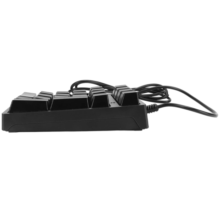 198I K21 Wired Mechanical Dightal Keyboard Multifunction Button RGB ...