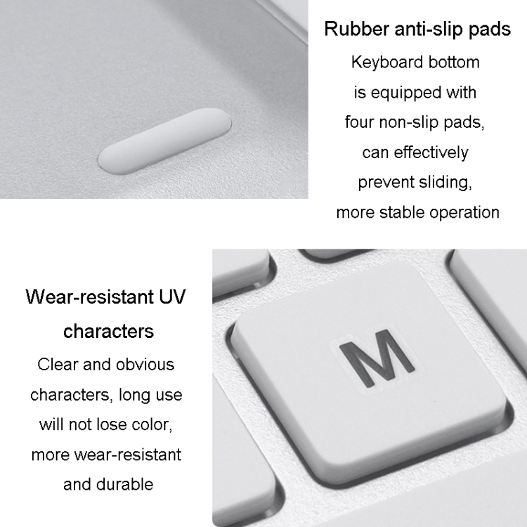 B035 2.4G Wireless Keyboard Scissor Foot Construction Silent Office ...