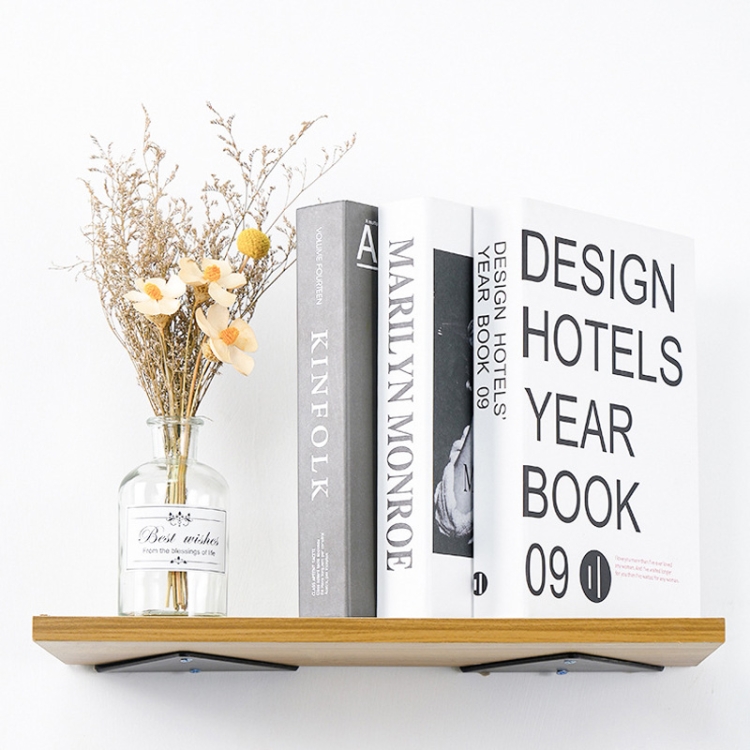 Load Bearing Invisible Triangle Bracket Wall Shelf Bracket With Screws ...