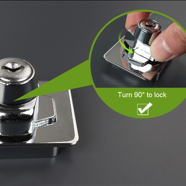 4 inch Non-Interlocking No Hole Hook With Locking Hasp Chest Of Drawers ...