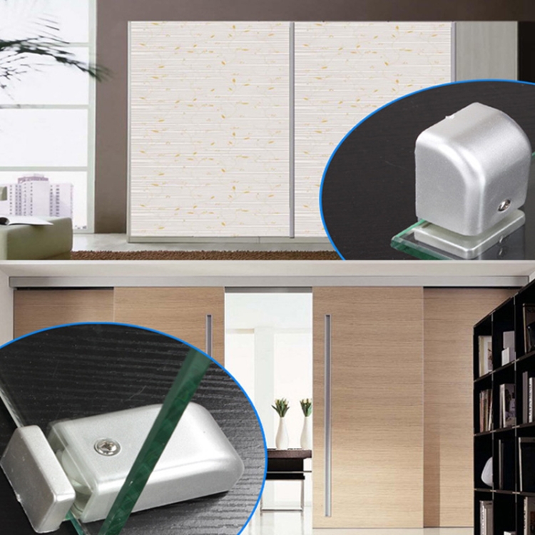 Glass Sliding Door Stop Pendulum Limiter Sliding Door Lower Positioner