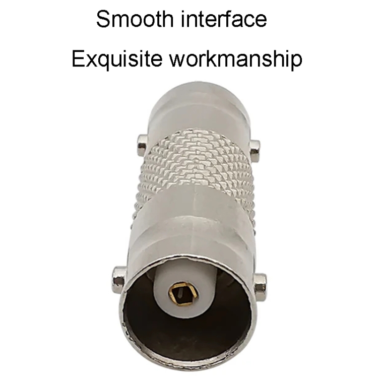 BNC Female To Female Straight Through Adaptor Surveillance Dual Pass ...