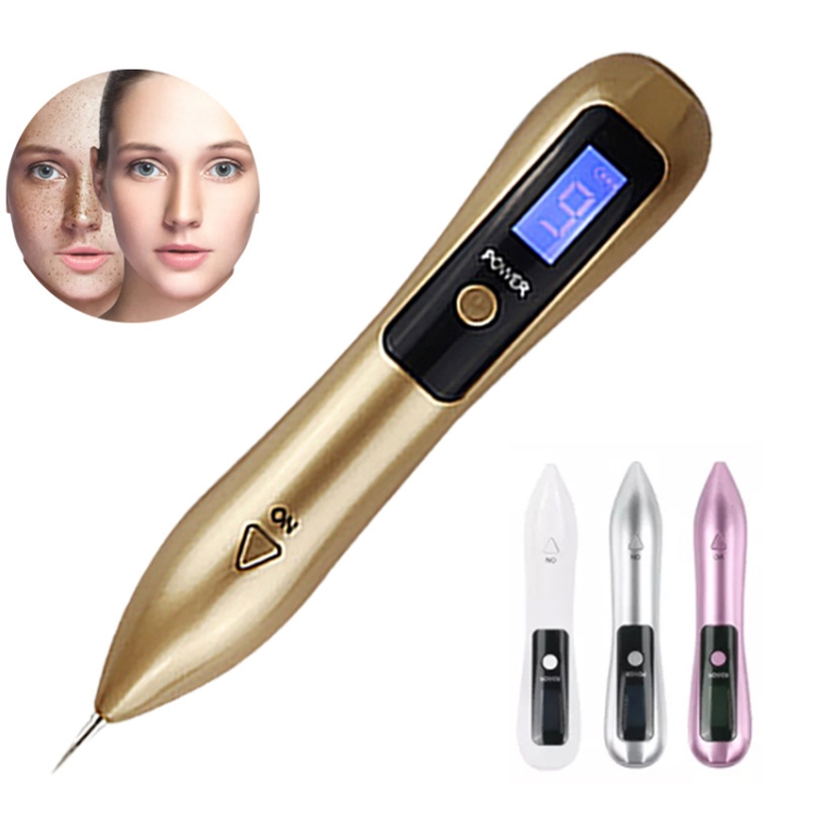 9 Gears Mole Spotting Pen LCD Home Laser Mole Spot Sweeping Beauty ...