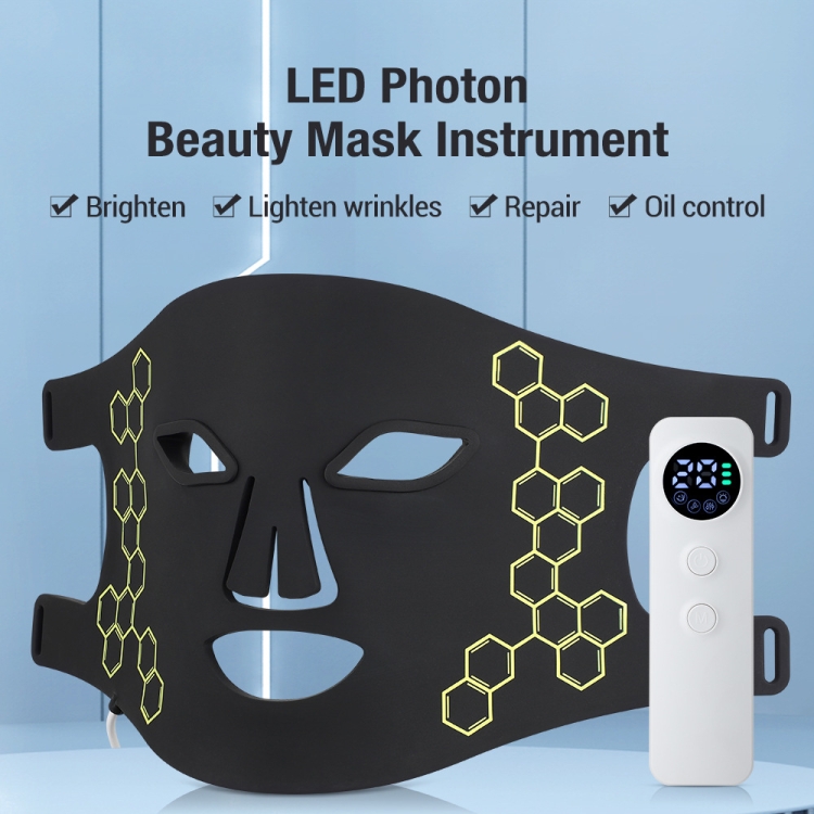M01 72 LEDs Smart Timing Four-Color Beauty Mask Home Photorejuvenation ...