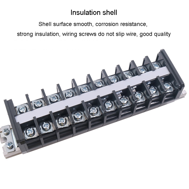 CHINT TD-605 Terminal Block Rail Type Wiring Block Paralleling Wires ...