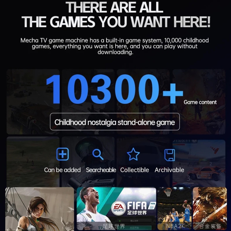 X10 5g Wifi 4k 8k 게임 콘솔 듀얼 시스템 클라우드 컴퓨터 게임 상자 Eu 플러그 사양 더블 핸들 128g