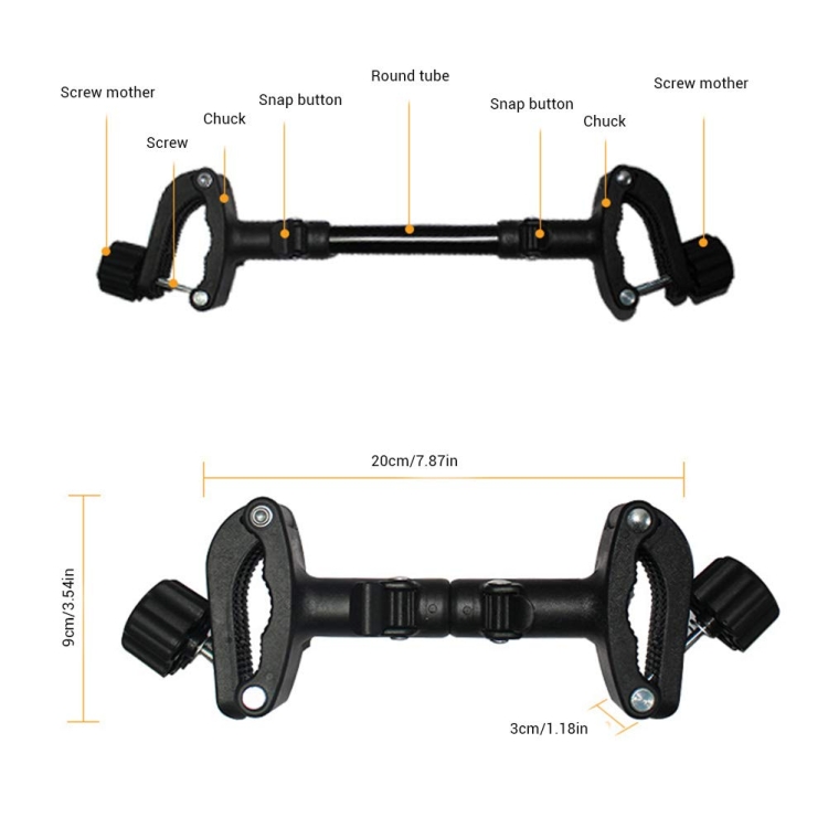 Twin Stroller Connector Turns Two Single Strollers Into A Double ...