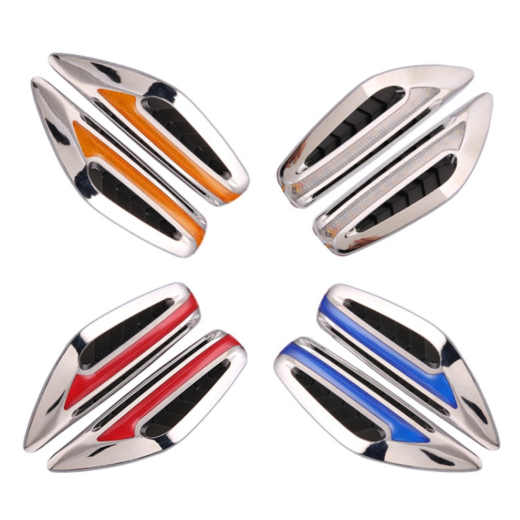 2pcs Car Fender Blade Dynamic Side Marker Lights 12V LED High Bright ...