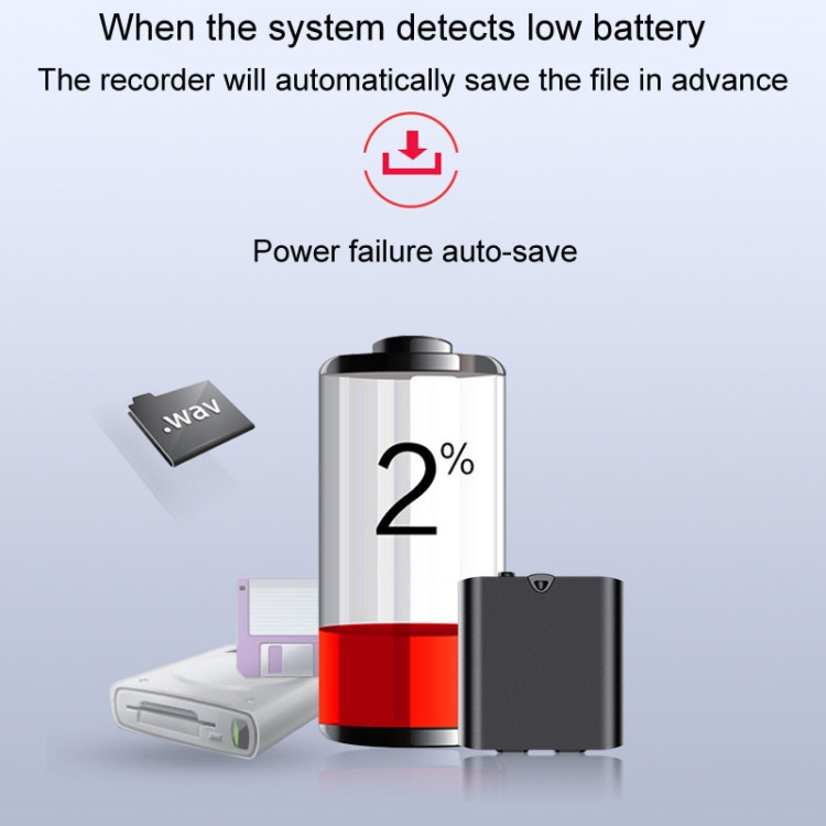 Q63 HD 소음 차단 자기 음성 녹음기 휴대용 지능형 음성 활성화 녹음 펜, 용량: 32GB(검은색)