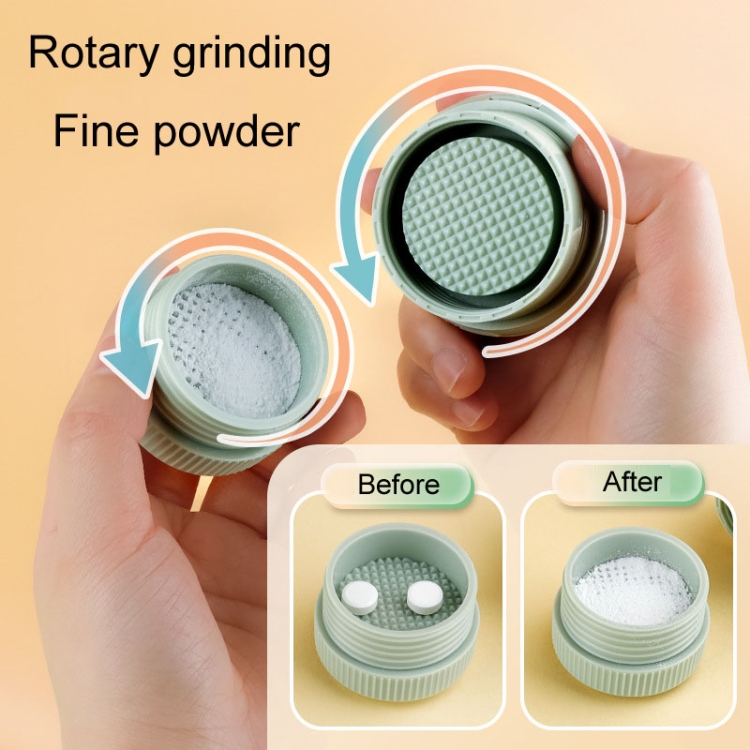 Portable 4 In 1 Mini Pill Box Multifunctional Cutting And Dispensing ...