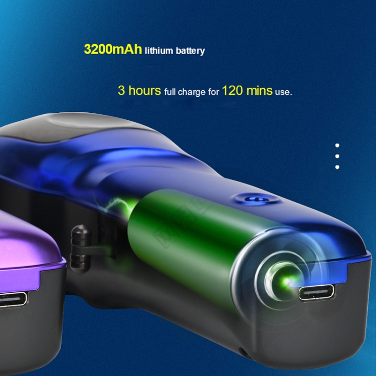 Wmark Ng 9003 전기 머리 깎기 오일 헤드 전기 푸시 클리퍼 충전식 이발 가위 Eu 플러그녹색