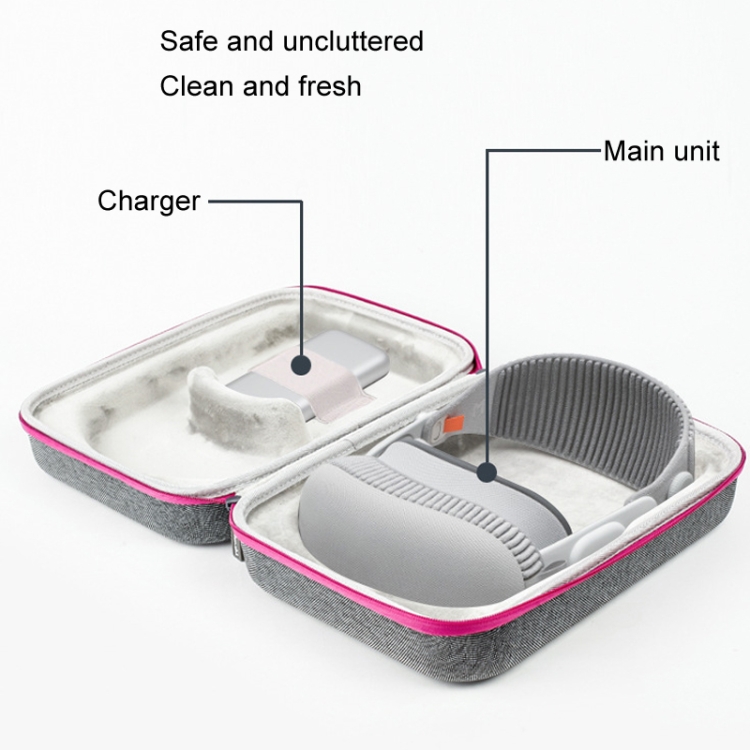 Apple Vision Pro fanshi 보관 패키지 VR용 낙하 방지 EVA 방수 보관함(회색)