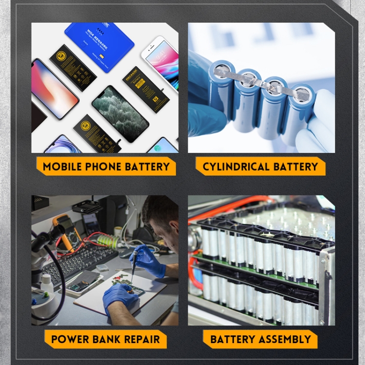 FNIRSI Small Handheld Portable Mobile Phone Lithium Battery Nickel ...