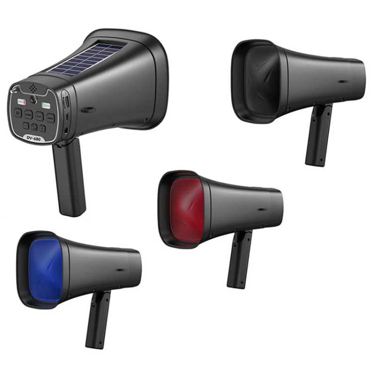 DV-680 Solar Megaphone Wireless Bluetooth Outdoor Recording Speaker ...