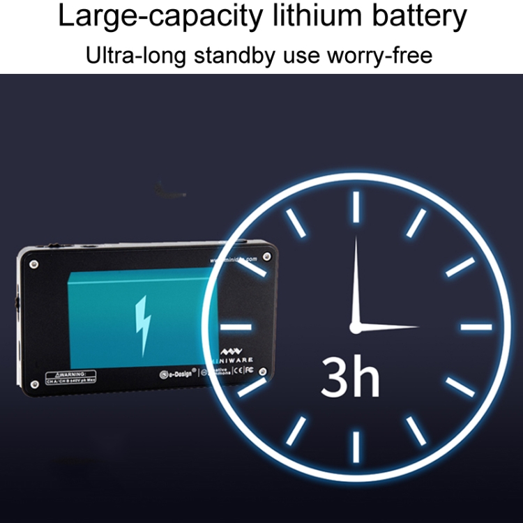 MINIWARE Dual Channel Mini Portable Handheld Digital Storage ...