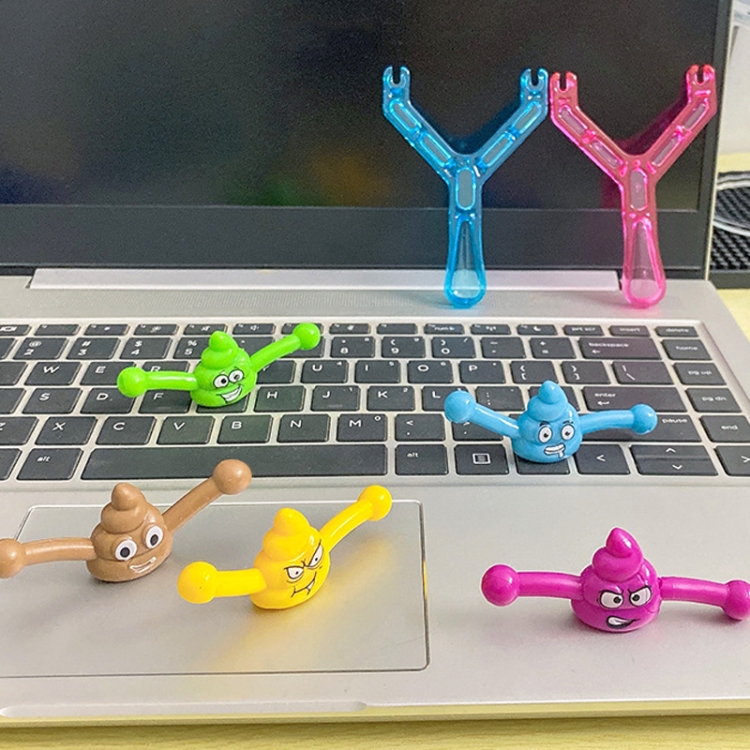 Catapult Poop Slingshot Toys Kids Tricky Novelty Toys Stress Relief ...