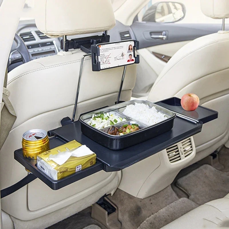 SD-1504D Car Dining Table Rear Foldable Storage Rack Computer Stand