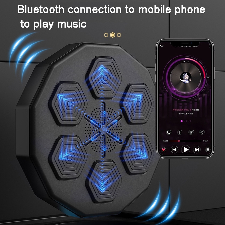 Bluetooth Intelligent Music Boxing Trainer Wall Mounted Electronic ...