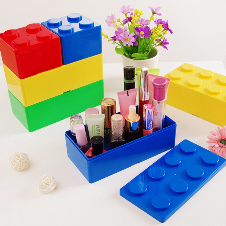 Household Stackable Building Block Organizer Student Desktop Plastic ...