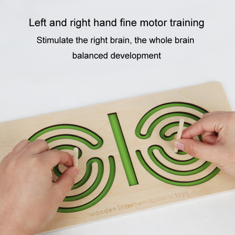 Left And Right Brain Motion Training Maze Toy Children Thinking ...