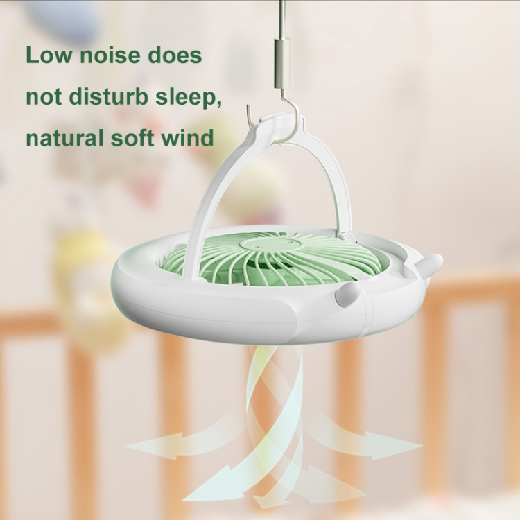 Night Light Desktop Folding Fan Outdoor Camping Hanging Mini Fan, Color ...