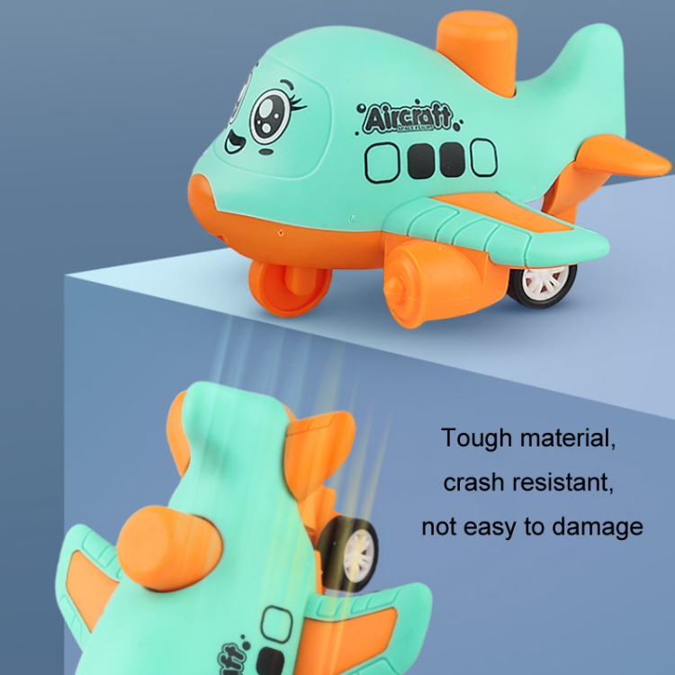 어린이 장난감 프레스 만화 관성 자동차 아기 교육 장난감 자동차 선물 색상 항공기 보라색