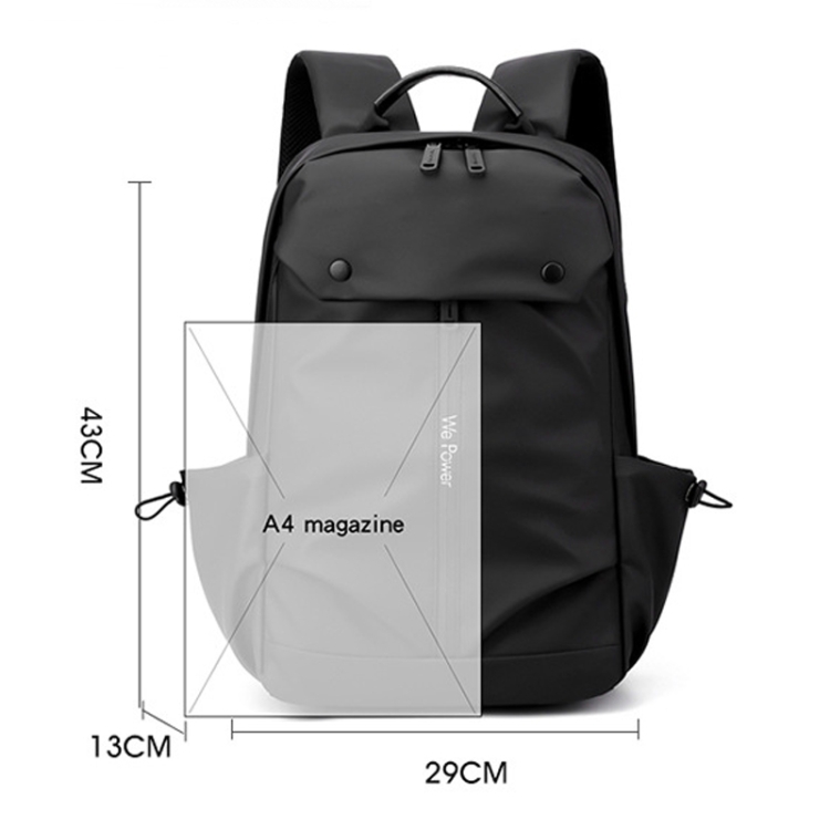 WEPOWER Outdoor Large Capacity Double Shoulder Bag Student Waterproof ...