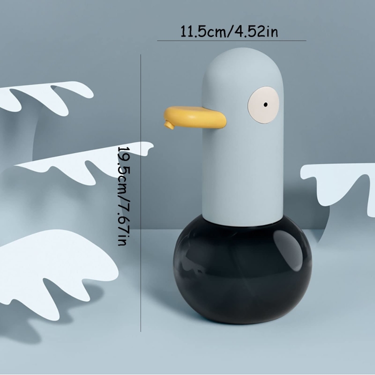 Cute Duck Automatic Foam Soap Dispenser Rechargeable Touchless Hand ...