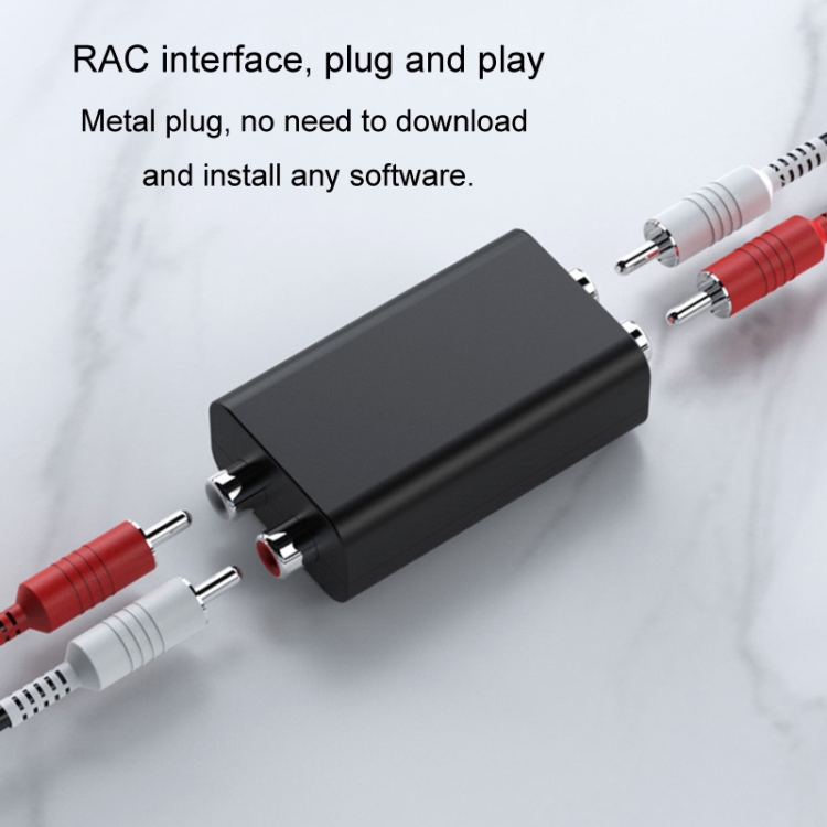 RCA Audio Ground Loop Isolator Anti-Interference Noise Reducer ...