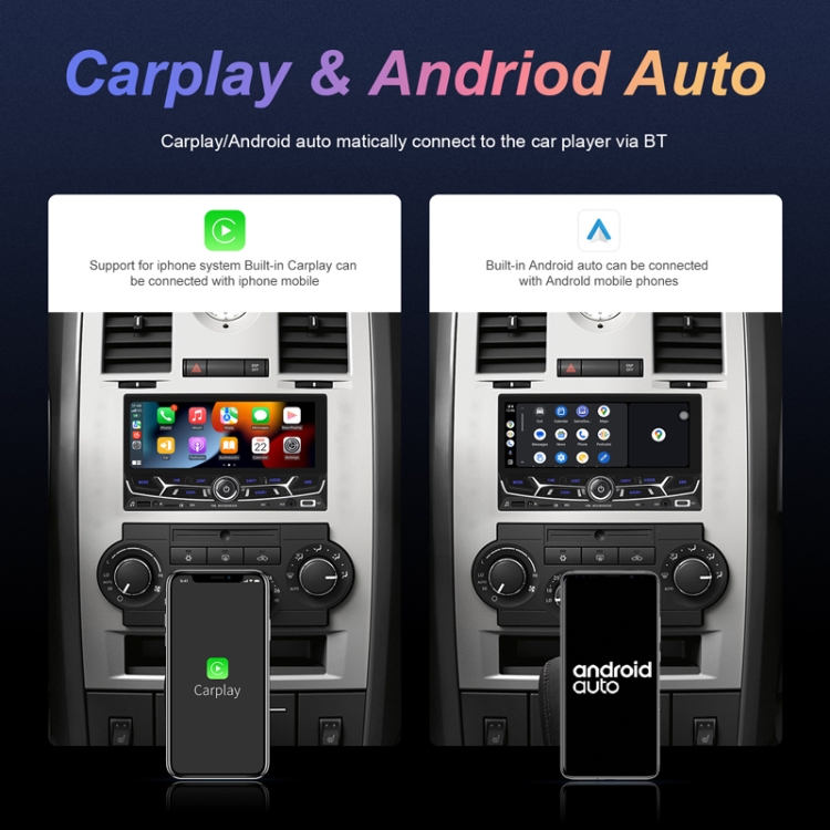6.86inch Dual Butt Button Knob Player MP5 With Backup Camera Function ...