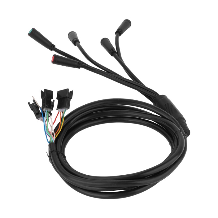 For KUGOO M5 AIMITE Electric Scooter One-To-Five Data Cables(Black)