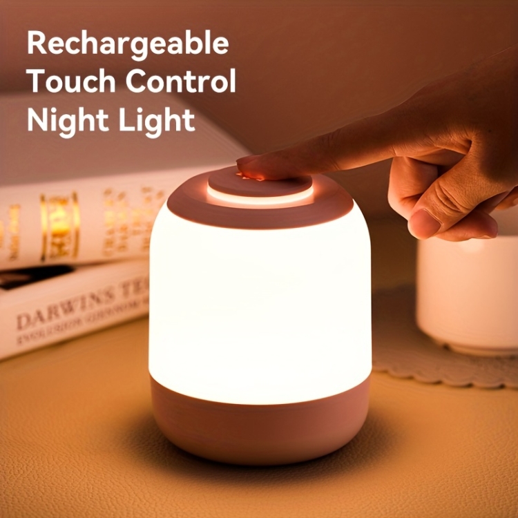 Rechargeable Touch Control LED Night Light Bedside Lamp SE Version ...